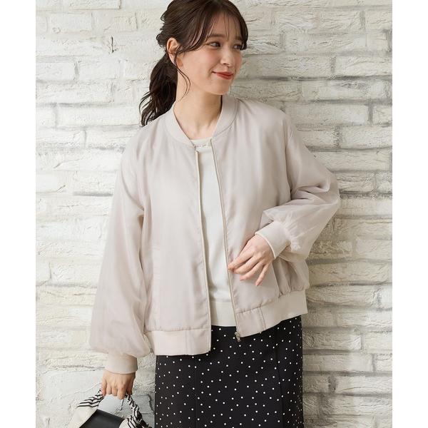 ZOZO問い合わせ番号:103313393ショップ:Honeys，ハニーズブランド:Honeys，ハニーズ，GLACIER，グラシア商品名:シアー重ねブルゾンカテゴリ:ジャケット/アウター>ブルゾンブランド品番:673-42-8535...