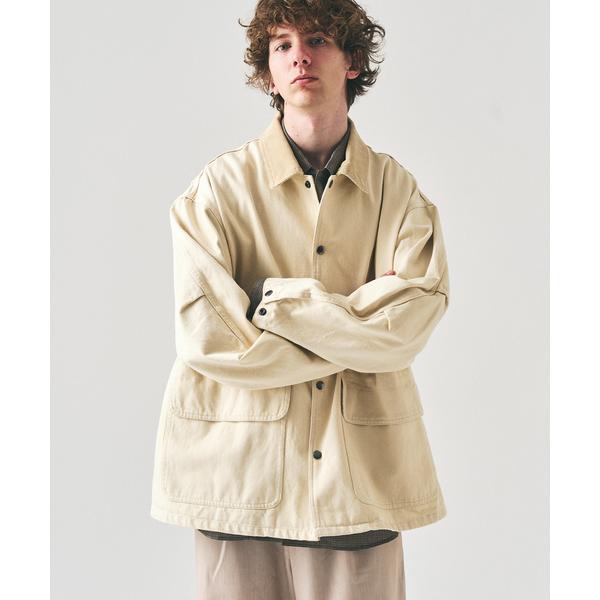 ZOZO問い合わせ番号:103313478ショップ:EDIFICE，エディフィスブランド:417 EDIFICE，フォーワンセブンエディフィス商品名:コットンツイル ハンティング　ジャケットカテゴリ:ジャケット/アウター>その他アウタ...