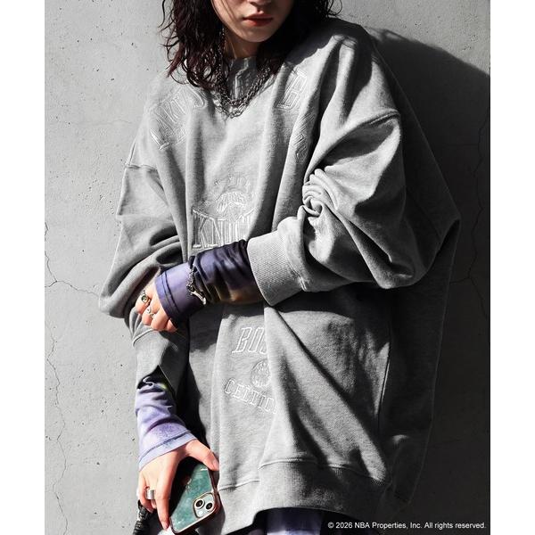 ZOZO問い合わせ番号:103314263ショップ:antiqua，アンティカブランド:antiqua，アンティカ商品名:NBA公式 ロゴ刺繍 スウェットカテゴリ:トップス>スウェットブランド品番:YZ-00114素材:本体：綿100...