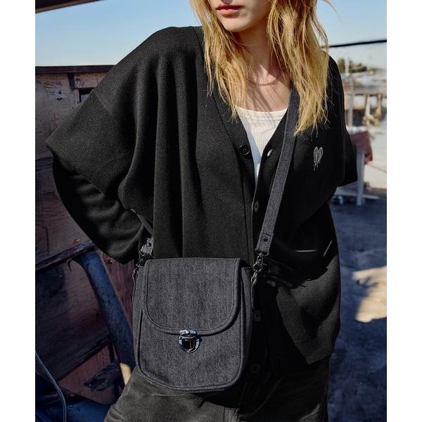 ZOZO問い合わせ番号:103314288ショップ:ASTRONOMY，アストロノミーブランド:ROCHEM，ローシェン商品名:メタルパーツミニショルダーデニムバッグカテゴリ:バッグ>ショルダーバッグブランド品番:roc250826素...