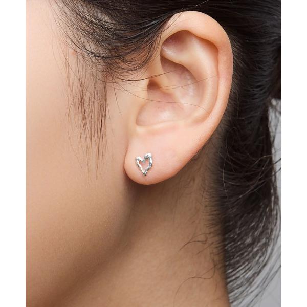 ※このアイテムは返品・交換対象外商品です。ZOZO問い合わせ番号:103314477ショップ:Soierie，ソワリーブランド:norme，ノーム，Soierie，ソワリー商品名:【SILVER925】ノーム オープン ハート ミニ ピアス...