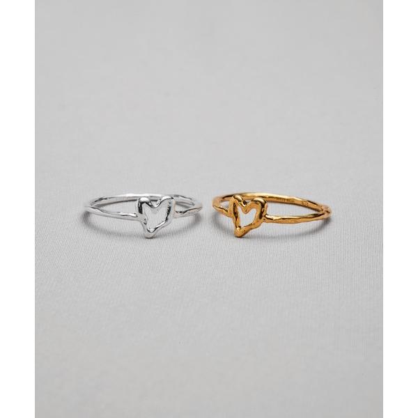 ZOZO問い合わせ番号:103314480ショップ:Soierie，ソワリーブランド:norme，ノーム，Soierie，ソワリー商品名:【SILVER925】ノーム オープン ハート ミニ リング /  norme open heart ...