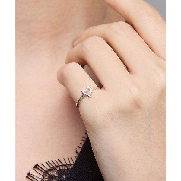 ZOZO問い合わせ番号:103314481ショップ:Soierie，ソワリーブランド:norme，ノーム，Soierie，ソワリー商品名:【SILVER925】ノーム オープン ハート ミニ リング /  norme open heart ...