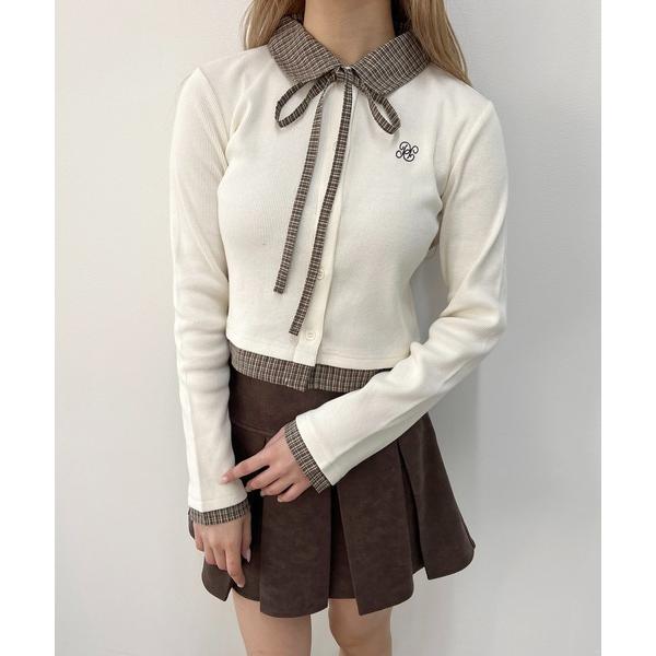 ZOZO問い合わせ番号:103314542ショップ:WEGO，ウィゴーブランド:PHILLY，フィリー，WEGO，ウィゴー商品名:チェックドッキングリブカーディガンカテゴリ:トップス>Tシャツ/カットソーブランド品番:PL26SP02...