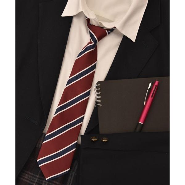 『タイムセール実施中』ZOZO問い合わせ番号:103314714ショップ:Mayree，メイリーブランド:Mayree，メイリー商品名:【urge select】《なんちゃってシリーズ》ストライプ柄 ダークカラー ワンタッチ ネクタイ【学生...