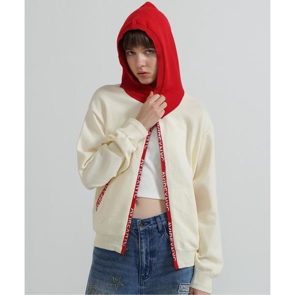 ZOZO問い合わせ番号:103314803ショップ:AVIREX WOMAN，アヴィレックス ウーマンブランド:AVIREX，アヴィレックス商品名:SWEAT LOOK KNIT HOODIEカテゴリ:トップス>パーカーブランド品番:...