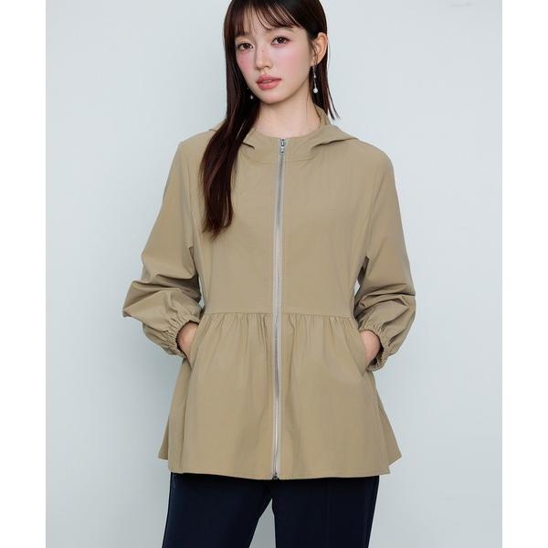 ZOZO問い合わせ番号:103314867ショップ:SAISON DE PAPILLON，セゾン ド パピヨンブランド:SAISON DE PAPILLON，セゾンドパピヨン商品名:【2026SS新作】レーディス フレア ブルゾン 体型カバ...