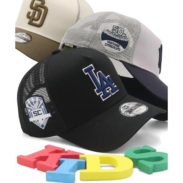 ZOZO問い合わせ番号:103314979ショップ:ONSPOTZ，オンスポッツブランド:NEW ERA，ニューエラ商品名:ニューエラ キッズメッシュキャップ 9FORTYA-FRAME MLBサイドパッチカテゴリ:帽子>キャップブラ...