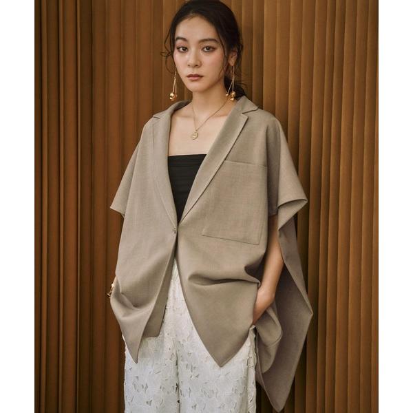 『タイムセール実施中』ZOZO問い合わせ番号:103314987ショップ:RIVER FIELD &amp; Co.，リバーフィールド　アンド　コーブランド:ELFRANK，エルフランク商品名:【2026SS】ポンチョフォルム オーバーサイ...