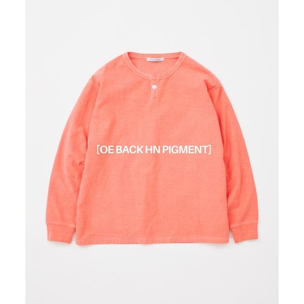 ZOZO問い合わせ番号:103315072ショップ:JOURNAL STANDARD，ジャーナルスタンダードブランド:JOURNAL STANDARD，ジャーナルスタンダード商品名:OE バック ピグメント ヘンリー ネック ロンTカテゴリ...