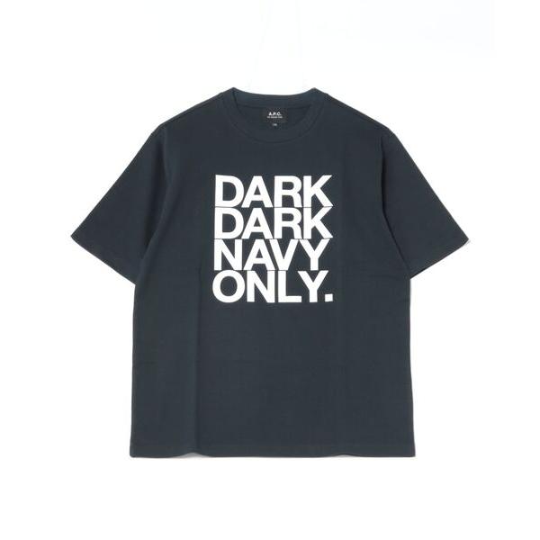 ZOZO問い合わせ番号:103315955ショップ:A.P.C.，アー・ペー・セーブランド:A.P.C.，アーペーセー商品名:T-SHIRT MANCHES COURTES DARK DARK NAVY ONLY/Tシャツカテゴリ:トップス...