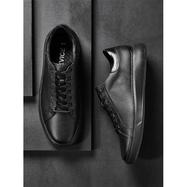 ZOZO問い合わせ番号:103316094ショップ:AOURE，アウールブランド:AOURE，アウール商品名:DEVICE1 NEROカテゴリ:シューズ>スニーカーブランド品番:AMGS263002素材:甲皮：牛革100%／底材：合成...