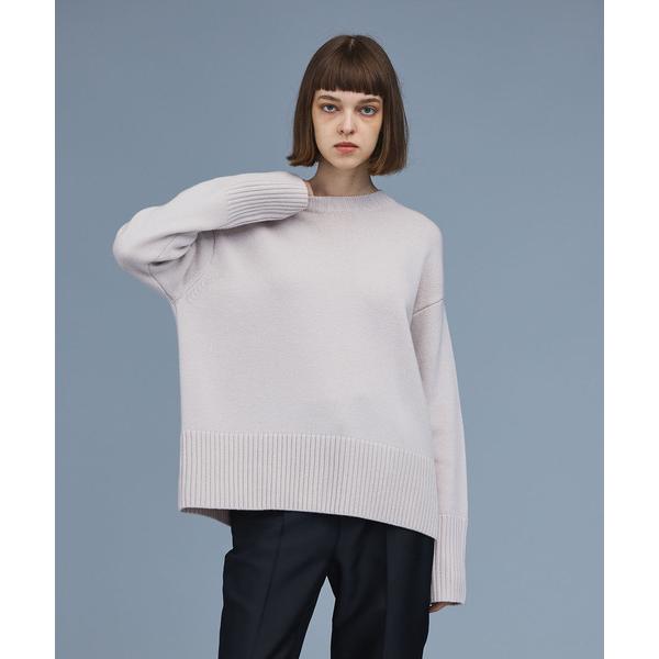 『セール実施中』参考価格：19，800円発売時期：2022年09月コンディション：B（目立つ使用感なし）使用感が少ない、または気にならないアイテム全体的：毛玉参考商品名：ウールカシミヤクルーネックニット参考品番：910189-9834【商品...