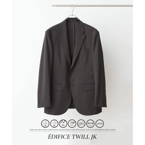 ZOZO問い合わせ番号:103327783ショップ:EDIFICE，エディフィスブランド:EDIFICE，エディフィス商品名:抗菌防臭＆シワ防止機能” ワルツ ツイル 2ボタン ジャケットカテゴリ:ジャケット/アウター>テーラードジャ...