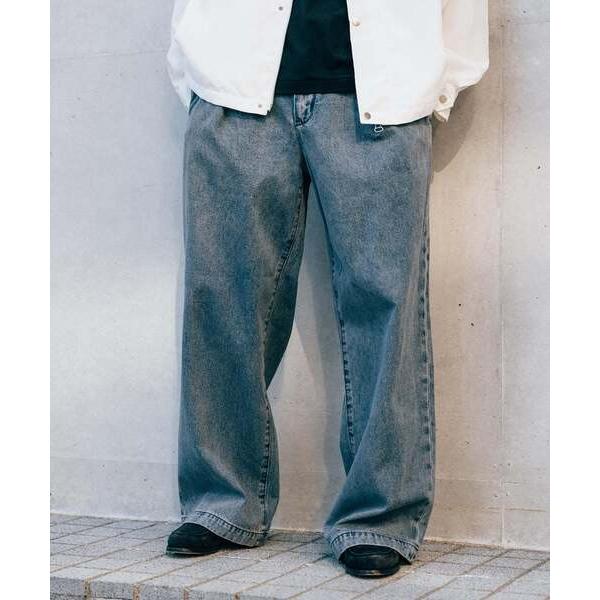 ZOZO問い合わせ番号:103328047ショップ:EDIFICE，エディフィスブランド:EDIFICE，エディフィス商品名:LE JEAN DE EDIFICE ワイド デニムカテゴリ:パンツ>デニムパンツブランド品番:260303...