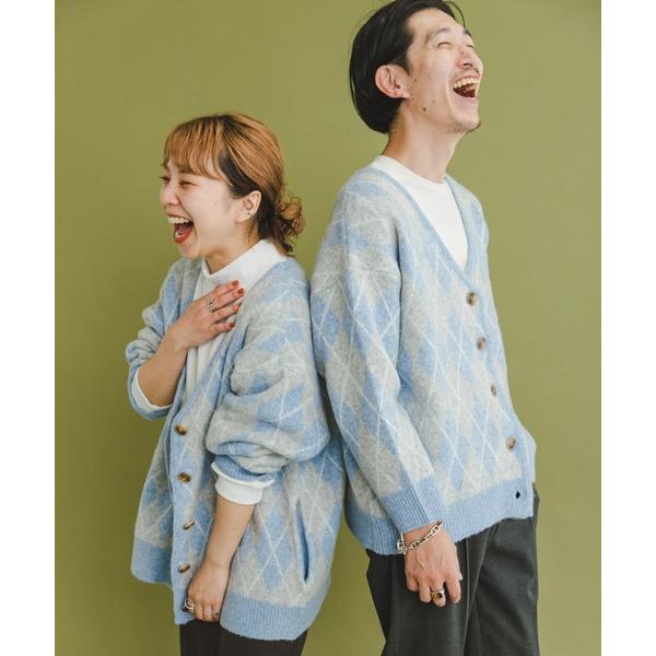 『タイムセール実施中』参考価格：6，490円発売時期：2023年09月コンディション：A（使用感なし）数回使用した程度で使用感が感じられないアイテム参考商品名：『ユニセックス』ダイヤパターンカーディガン参考品番：IT37-22U007【商品...