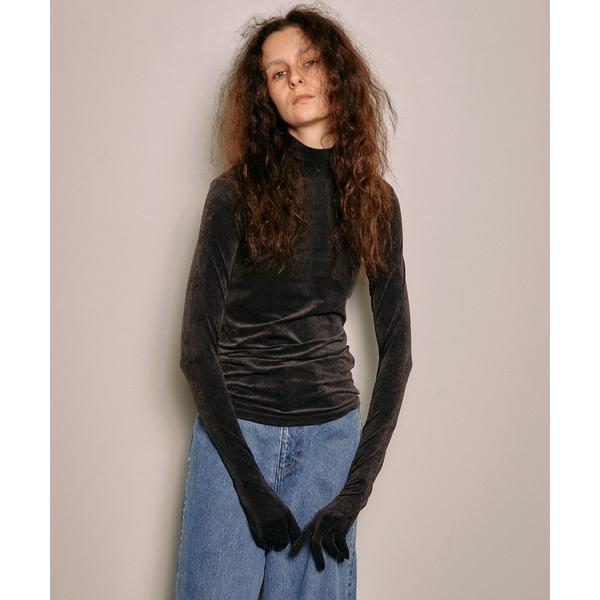 『タイムセール実施中』参考価格：14，850円発売時期：2023年10月コンディション：A（使用感なし）数回使用した程度で使用感が感じられないアイテム参考商品名：Hand Cover Velor Tops/ハンドカバーベロアトップス【MAI...