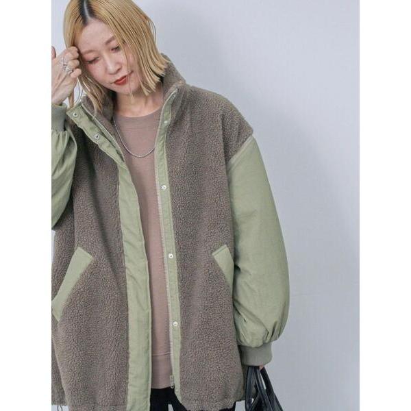 『タイムセール実施中』参考価格：13，200円発売時期：2024年12月コンディション：B（目立つ使用感なし）使用感が少ない、または気にならないアイテム袖口：毛玉襟周り：汚れ参考商品名：袖2wayボアブルゾン参考品番：2300151-43-...