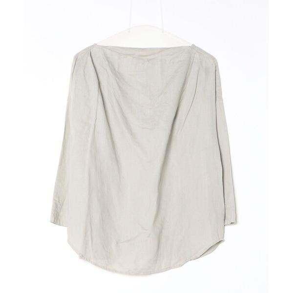 『タイムセール実施中』参考価格：9，350円発売時期：2019年04月コンディション：A（使用感なし）数回使用した程度で使用感が感じられないアイテム参考商品名：リネン2WAYドレープブラウス参考品番：DR95-23M506ZOZO問い合わせ...