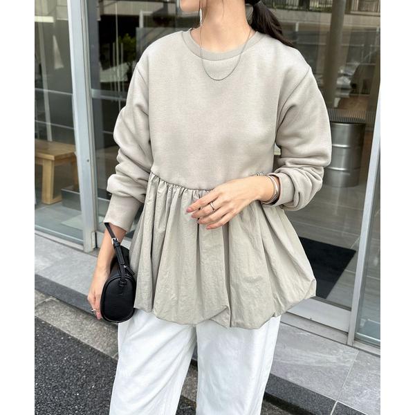 参考価格：4，890円発売時期：2024年09月コンディション：B（目立つ使用感なし）使用感が少ない、または気にならないアイテム全体的：色あせ、汚れ参考商品名：【新色追加】裏起毛ペプラムバルーンスウェットトップス参考品番：6002389【商...