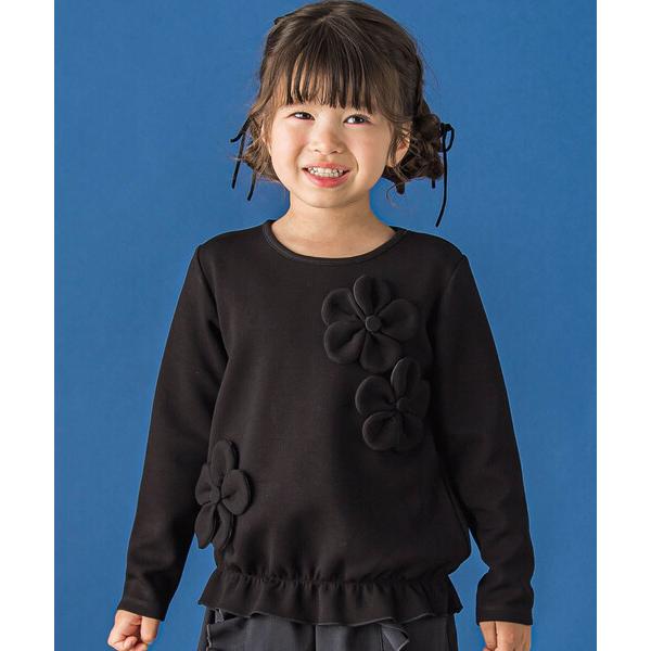 『セール実施中』参考価格：8，690円発売時期：2024年08月コンディション：A（使用感なし）数回使用した程度で使用感が感じられないアイテム参考商品名：ポンチ花モチーフ付きトレーナー(95~160cm)参考品番：1287-66000【商品...