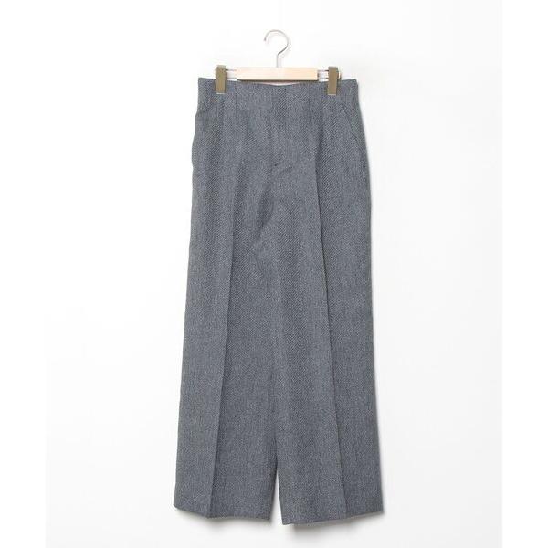 『セール実施中』参考価格：17，600円発売時期：2025年10月コンディション：A（使用感なし）数回使用した程度で使用感が感じられないアイテム参考商品名：【褒められパンツ/ウール調素材】ラメ混ワイドパンツ参考品番：127-64014-20...