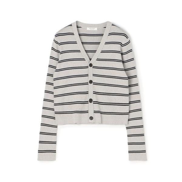 『セール実施中』参考価格：17，600円発売時期：2023年12月コンディション：A（使用感なし）数回使用した程度で使用感が感じられないアイテム参考商品名：コットンリブ Vネックカーディガン参考品番：12023402105【商品に関する注意...