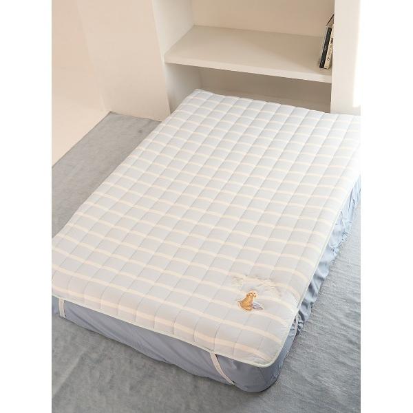 ZOZO問い合わせ番号:103351773ショップ:gelato pique，ジェラート　ピケブランド:gelato pique Sleep，ジェラートピケスリープ商品名:【Sleep】【UNISEX】プレイフルDOG敷きパッド(セミダブル...