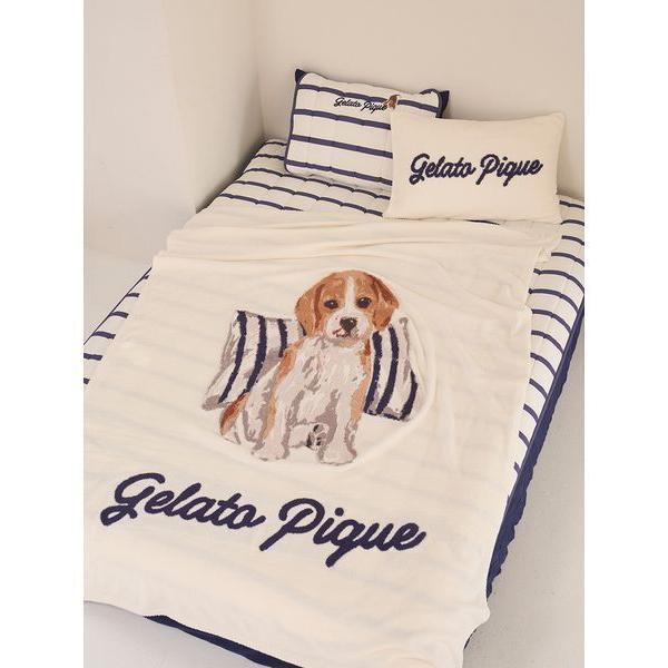 ZOZO問い合わせ番号:103351776ショップ:gelato pique，ジェラート　ピケブランド:gelato pique Sleep，ジェラートピケスリープ商品名:【Sleep】【UNISEX】エアリーモコプレイフルDOGジャガード...