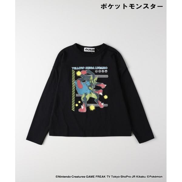 『タイムセール実施中』ZOZO問い合わせ番号:103351874ショップ:Right-on，ライトオンブランド:Right-on，ライトオン商品名:【POKEMON】プリント長袖Tシャツ (ポケットモンスター/キッズファッション/カジュアル...