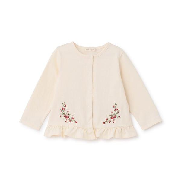 ZOZO問い合わせ番号:103351939ショップ:sense of wonder，センスオブワンダーブランド:sense of wonder，センスオブワンダー商品名:野イチゴ刺しゅうカーディガンカテゴリ:トップス>カーディガン/ボ...