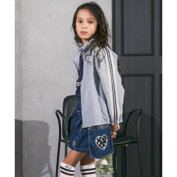 『タイムセール実施中』ZOZO問い合わせ番号:103352086ショップ:BEBE ONLINE STORE，ベベ オンラインストアブランド:nexchic，ネクシック商品名:レースライン入りタフタジャケット(110~150cm)カテゴリ:...