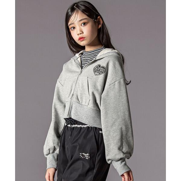 ZOZO問い合わせ番号:103352101ショップ:BEBE ONLINE STORE，ベベ オンラインストアブランド:ZIDDY，ジディ商品名:ウエスタン短丈ジップアップパーカー(130~160cm)カテゴリ:トップス>パーカーブラ...