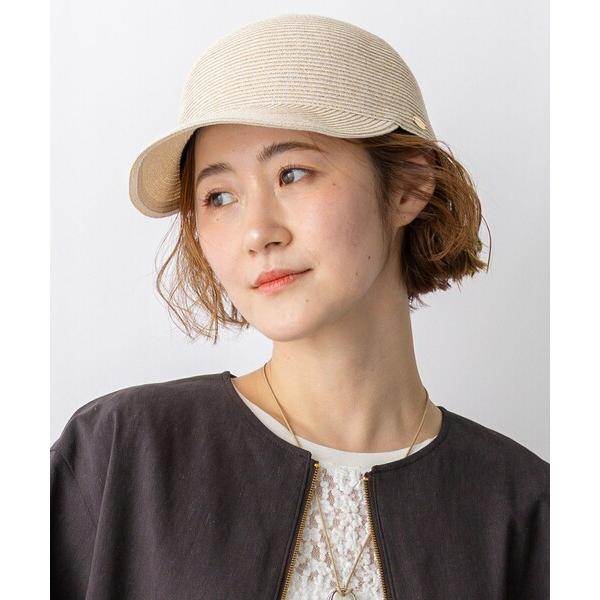 ZOZO問い合わせ番号:103352503ショップ:23区，ニジュウサンクブランド:23区，ニジュウサンク商品名:ペーパーブレード キャップカテゴリ:帽子>キャップブランド品番:HT3DLM0401素材:ダークブラウン系/アイボリー系...