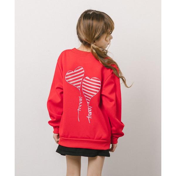 『タイムセール実施中』ZOZO問い合わせ番号:103353117ショップ:moredays store，モアデイズ・ストアブランド:URBAN CHERRY，アーバンチェリー商品名:バックハートバルーンデザイントレーナーカテゴリ:トップス&...