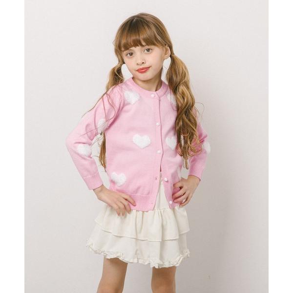 『タイムセール実施中』ZOZO問い合わせ番号:103353118ショップ:moredays store，モアデイズ・ストアブランド:URBAN CHERRY，アーバンチェリー商品名:もこもこハートバイカラーニットカーディガンカテゴリ:トップ...