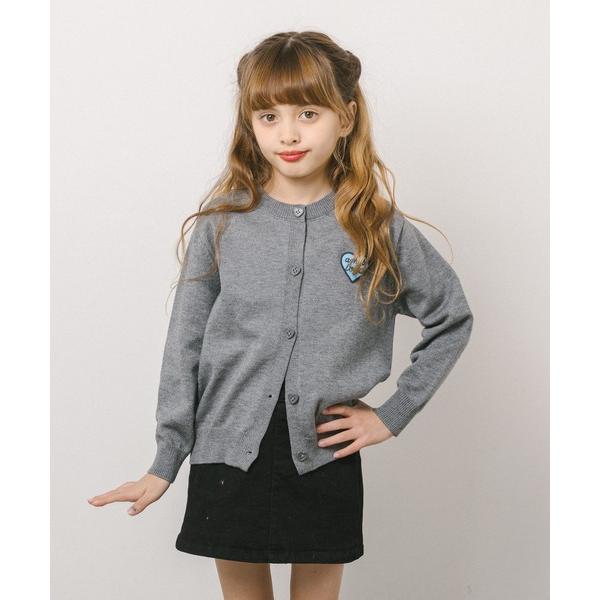 ZOZO問い合わせ番号:103353122ショップ:moredays store，モアデイズ・ストアブランド:URBAN CHERRY，アーバンチェリー商品名:フロントワンポイントデザインハートボタンカーディガンカテゴリ:トップス>ニ...