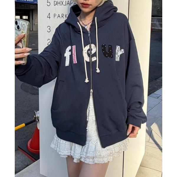 ZOZO問い合わせ番号:103353402ショップ:w closet，ダブルクローゼットブランド:w closet，ダブルクローゼット商品名:パッチワークパーカーカテゴリ:トップス>パーカーブランド品番:WCZ1061106A0006...