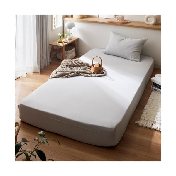 ZOZO問い合わせ番号:103353486ショップ:nissen，ニッセンブランド:Kagulie，カグリエ商品名:水洗い柔らかすっぽり包めるシーツ（マットレス・敷布団兼用）(シングル)カテゴリ:インテリア>寝具ブランド品番:RKG0...