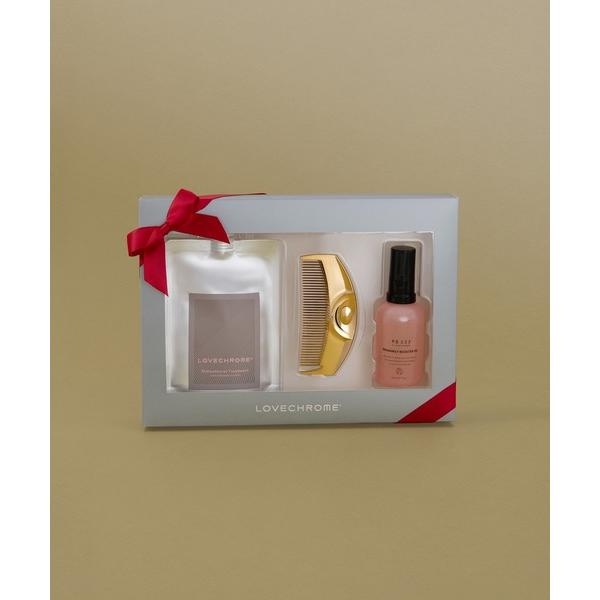 ※このアイテムは返品・交換対象外商品です。コスメ商品ZOZO問い合わせ番号:103353577ショップ:LOVECHROME，ラブクロムブランド:LOVECHROME，ラブクロム商品名:ビューティヘアキット K24GPツキ（ショッパー付き）...