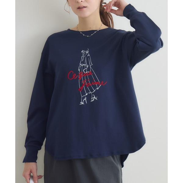 ZOZO問い合わせ番号:103354328ショップ:Paradise Picnic，パラダイス ピクニックブランド:KATHARINE ROSS，キャサリンロス商品名:【KATHARINE ROSS】J′aimeロンTカテゴリ:トップス&g...