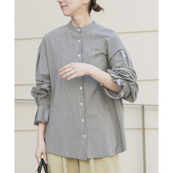 ZOZO問い合わせ番号:103354371ショップ:ITEMS URBAN RESEARCH，アイテムズ アーバンリサーチブランド:ITEMS URBANRESEARCH，アイテムズ アーバンリサーチ商品名:バンドカラーソデタックカットソー...