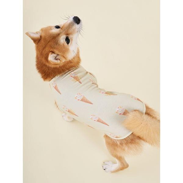 ※このアイテムは返品・交換対象外商品です。ZOZO問い合わせ番号:103354855ショップ:gelato pique，ジェラート　ピケブランド:gelato pique，ジェラートピケ商品名:【CAT＆DOG】アイス柄カットソープルオーバ...