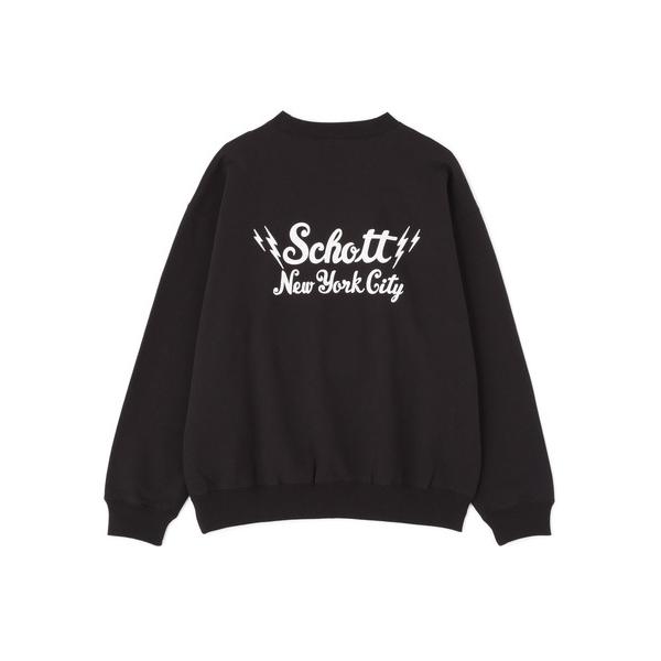 『セール実施中』ZOZO問い合わせ番号:103355239ショップ:SCHOTT，ショットブランド:schott，ショット商品名:Schott/ショット/CREW SWEAT/クルー スウェットカテゴリ:トップス>スウェットブランド品...
