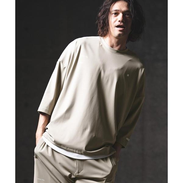 ZOZO問い合わせ番号:103355257ショップ:CMB by CAMBIO，シーエムビー バイ カンビオブランド:GLIMCLAP，グリムクラップ商品名:mlt5567-Airy Smooth Fabric 3-4 Sleeve T-S...