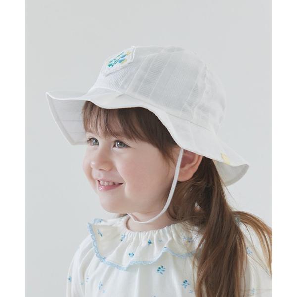 ZOZO問い合わせ番号:103355508ショップ:moimoln，モイモルンブランド:moimoln，モイモルン商品名:アイレットフラワーバケットハット・帽子カテゴリ:帽子>ハットブランド品番:M261CAI03P素材:表地：綿10...