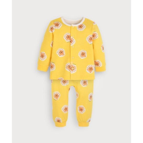 ZOZO問い合わせ番号:103355628ショップ:moimoln，モイモルンブランド:moimoln，モイモルン商品名:【ルームウェア】ライオン長袖トップス＆パンツカテゴリ:ルームウェア>ルームウェア/パジャマブランド品番:M261...