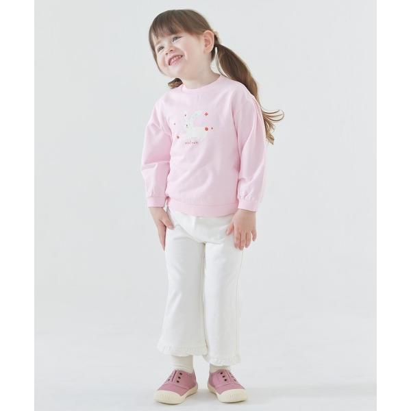 『セール実施中』ZOZO問い合わせ番号:103355749ショップ:moimoln，モイモルンブランド:moimoln，モイモルン商品名:【セットアップ】ラビットひまわり長袖トップス＆パンツカテゴリ:ジャケット/アウター>セットアップ...