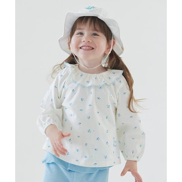 『セール実施中』ZOZO問い合わせ番号:103355781ショップ:moimoln，モイモルンブランド:moimoln，モイモルン商品名:スズラン総柄フリル長袖ブラウス・シャツカテゴリ:トップス>シャツ/ブラウスブランド品番:M261...