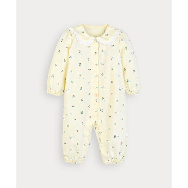 ※このアイテムは返品・交換対象外商品です。ZOZO問い合わせ番号:103355839ショップ:moimoln，モイモルンブランド:moimoln，モイモルン商品名:【2点セット】スズラン総柄長袖ロンパース＆リボンヘアバンドカテゴリ:ママ＆ベ...